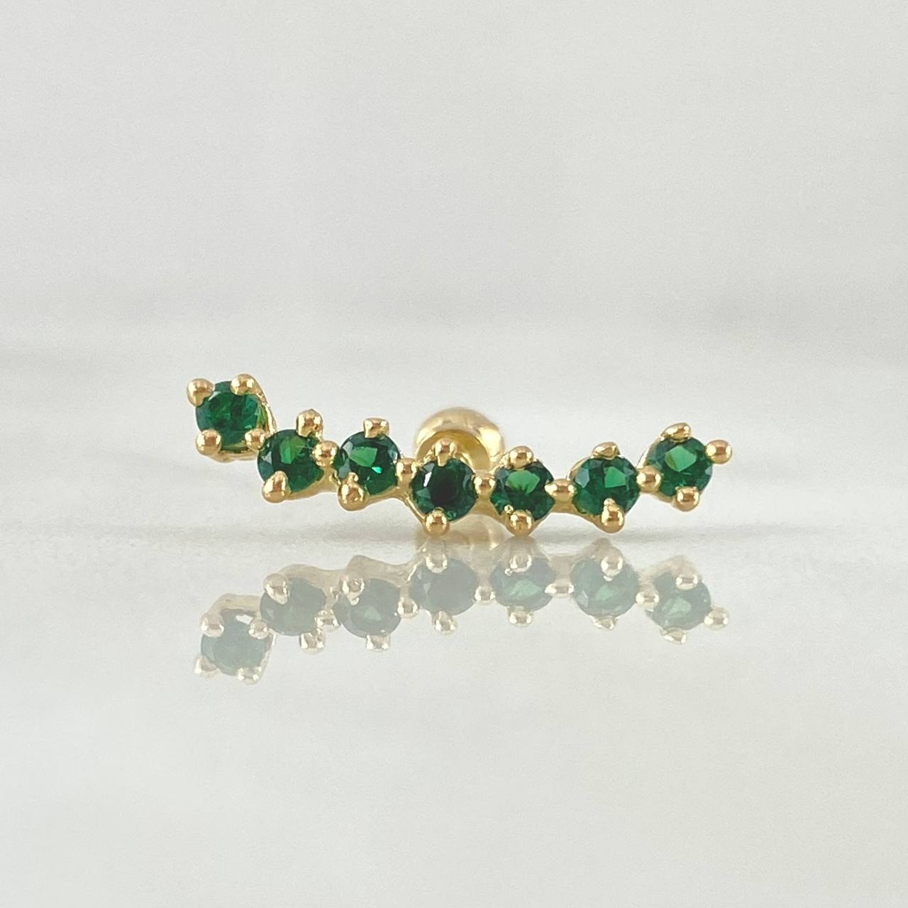 Piercing Arco 0,8gr, 18K Oro Nacional – Napoleone Joyas CO