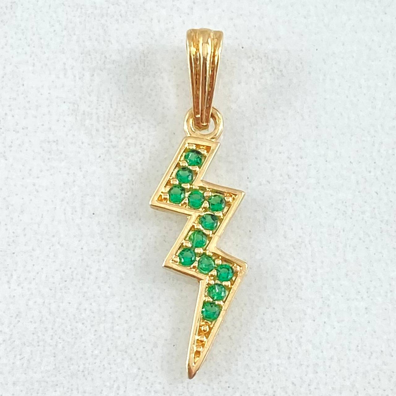 Dije Rayo 0,9gr, 18K Oro Nacional – Napoleone Joyas CO