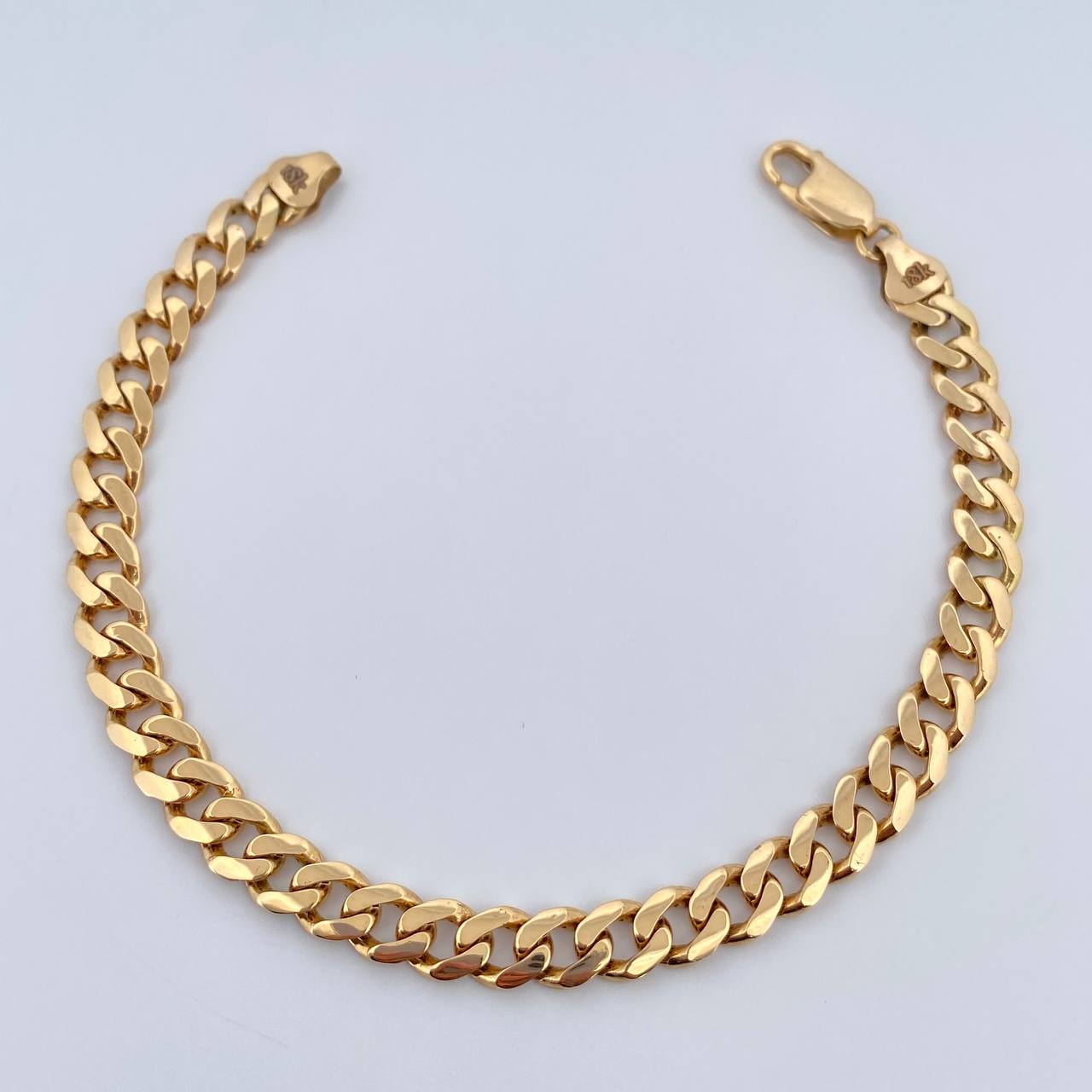 Pulso Cubano 9,4gr, 18K Oro Nacional – Napoleone Joyas CO
