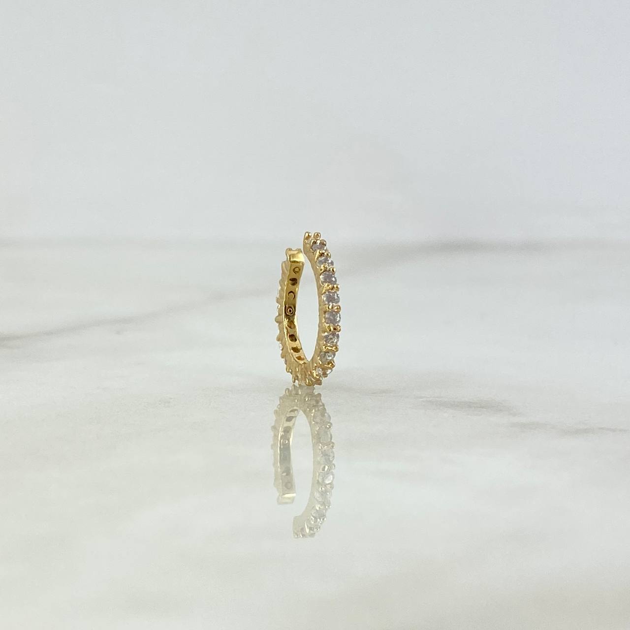 Piercing Earcuff Simulador 0,95gr, 18K Oro Nacional – Napoleone Joyas CO