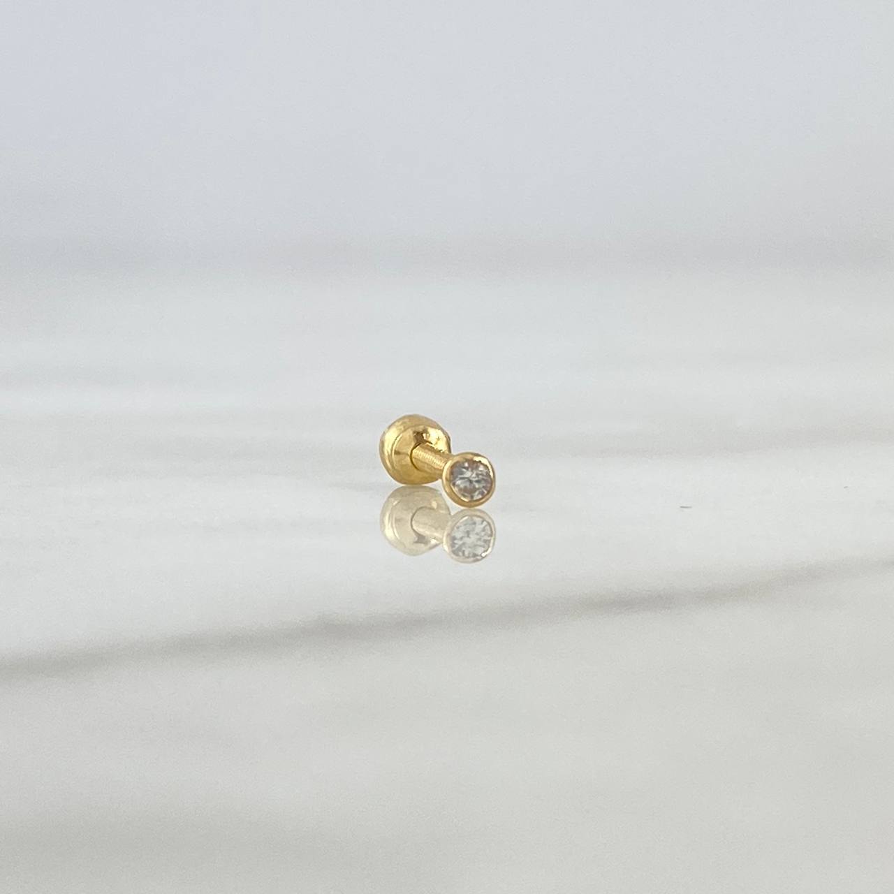 Piercing Tornillo 0,2gr, 18K Oro Nacional – Napoleone Joyas