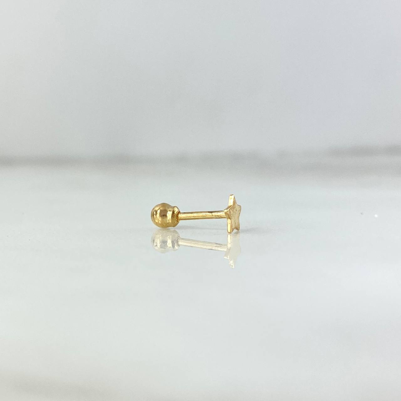 Piercing Estrella 0,3gr, 18K Oro Nacional – Napoleone Joyas CO