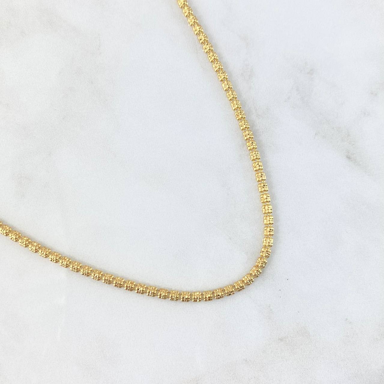 Cadena Ice 18,8gr, 18K Oro Italiano – Napoleone Joyas CO