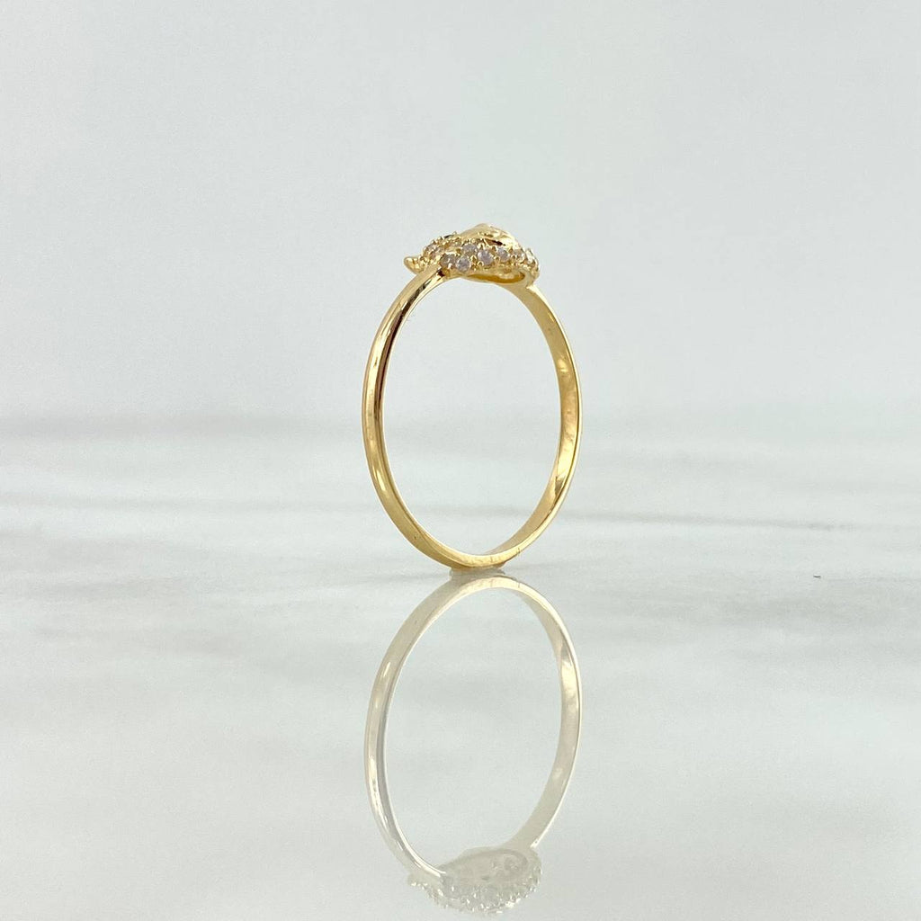 Anillo Cabeza de Oso 1,7gr, Talla T7 1/2, 18K Oro Nacional – Napoleone ...
